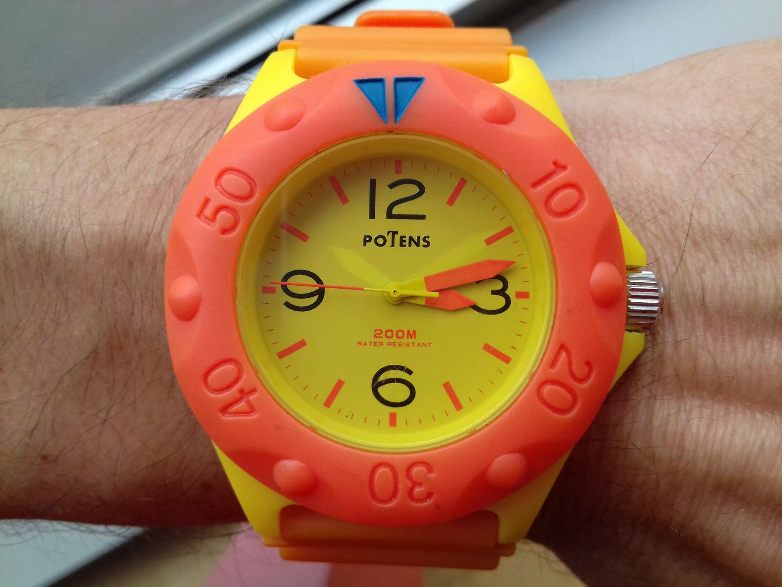 Potens Diver 40-2558-0-20 200M W.R Big Vintage Collection Watch Nos ...