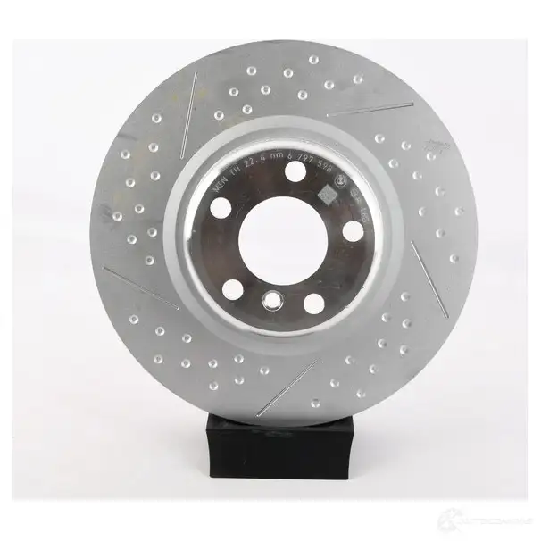 Original BMW F20 F21 F22 F23 Bremsscheibe belüftet angelocht hinten ...