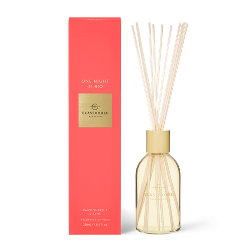 NEW Glasshouse One Night in Rio Triple Strength Reed Diffusers 250ml *FreePost 9338817011966 ...
