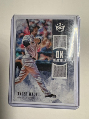 Tyler Wade 2018 Diamond Kings Materials Relic Yankees Game-Used Jersey ...