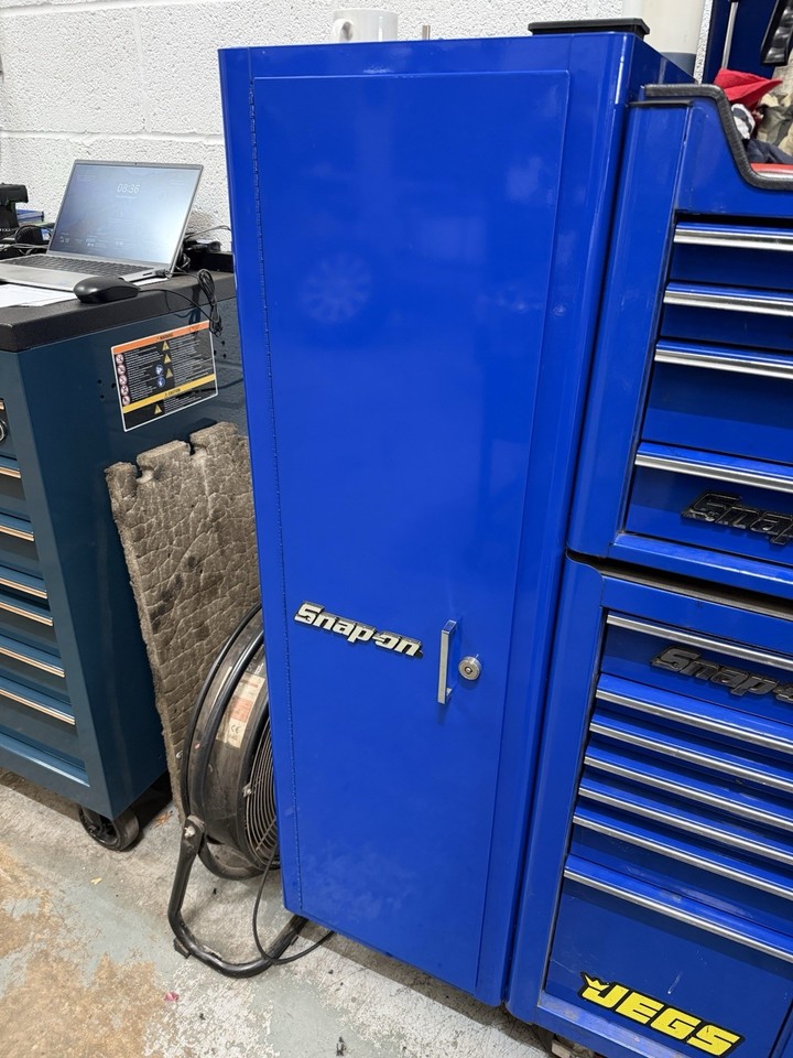 Snap-on Tools Side Locker- End Cabinet-end Locker Royal Blue | eBay UK