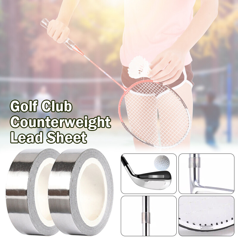 Self Adhesive Golf Clubs Lead Tapes Roll Tennis Racket Badminton Lead ...