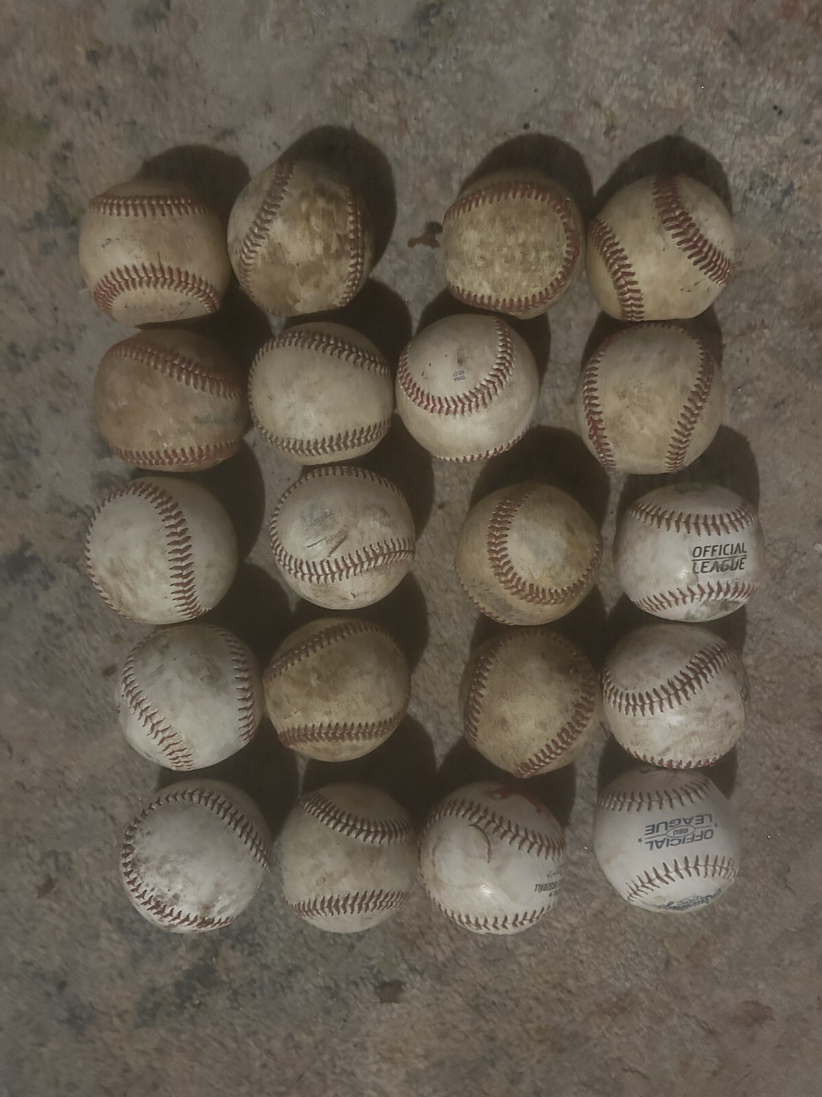 Lot of 20 Used Baseballs Mixed Brands | eBay
