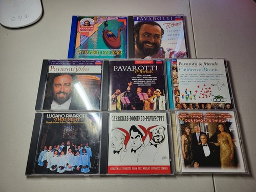 Lot of 8 CDs Pavarotti Opera Friends Domingo Bennett Complete Free ...