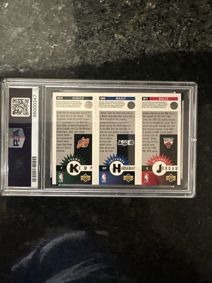 1996-97 Upper Deck Collector's Choice Mini Michael Jordan, A.Hardaway ...