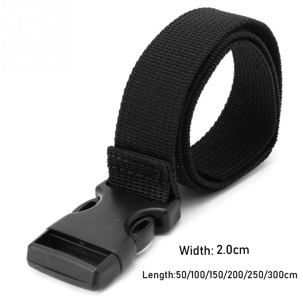 Camping Tool Belt Strap Travel Tied Kits Down Luggage Holder Nylon ...