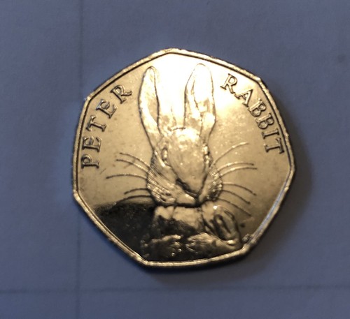 Very Rare Half Whisker Peter Rabbit 50p Coin Beatrix Potter 2016 | eBay UK