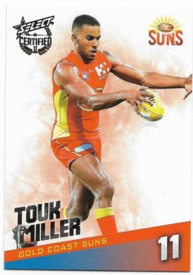 2017 Select Certified Base Card (98) Touk MILLER Gold Coast | eBay ...