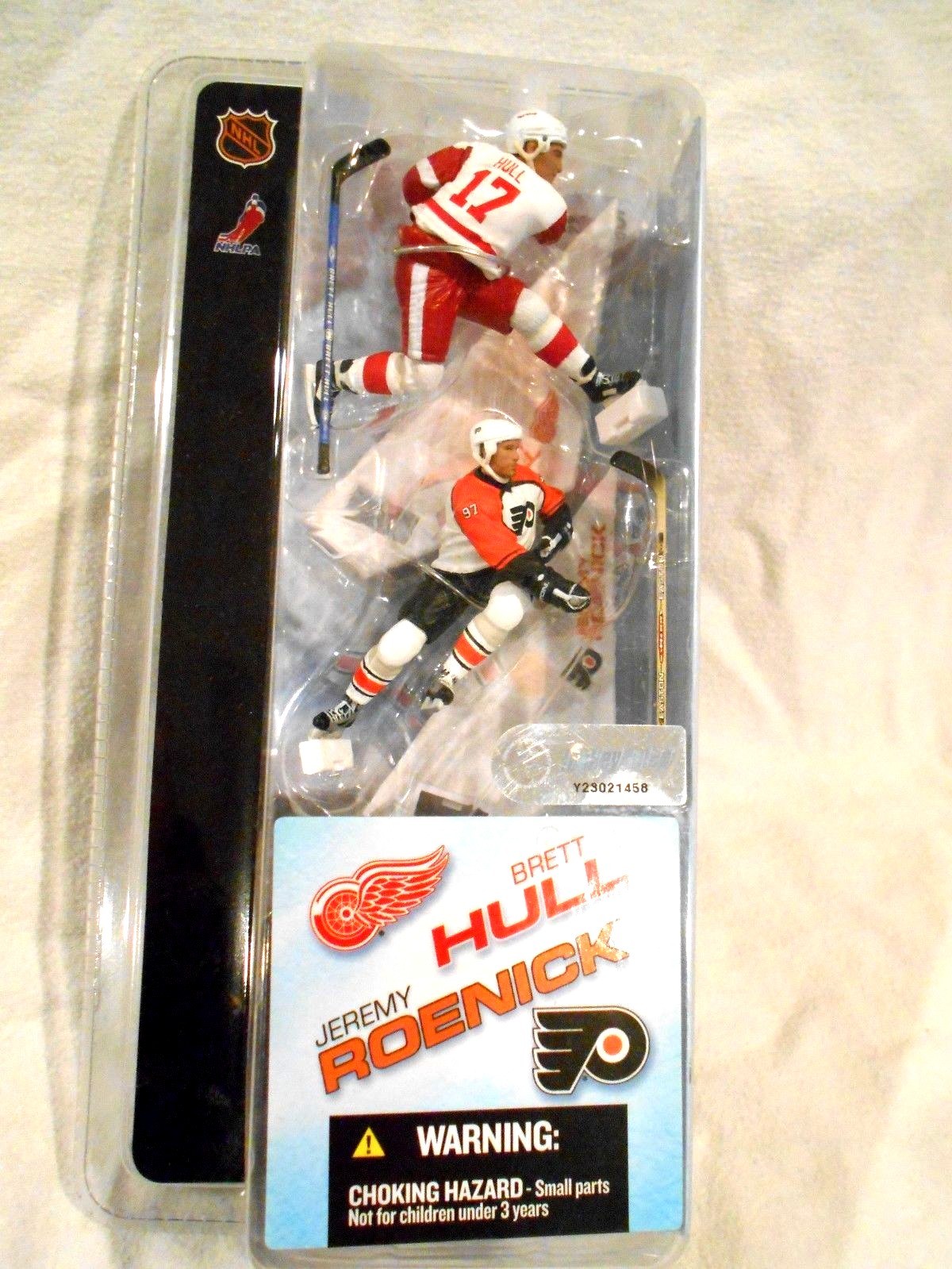 2004 McFarlane Brett Hull/Jeremy Roenick Mini Action Figures MIP | eBay