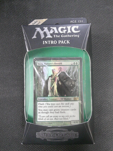 WILD RUSH INTRO PACK STARTER DECK MAGIC GATHERING MTG CORE SET 2013 ...