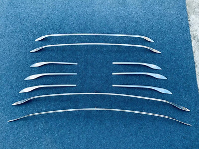 Stainless Front Center Grille Decor Trim Strips For 2020-23 Toyota ...