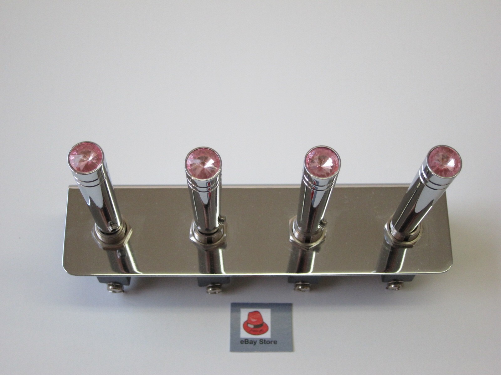 Lowrider hydraulics or Air 3 prongs switch & 4-hole panel & pink ...
