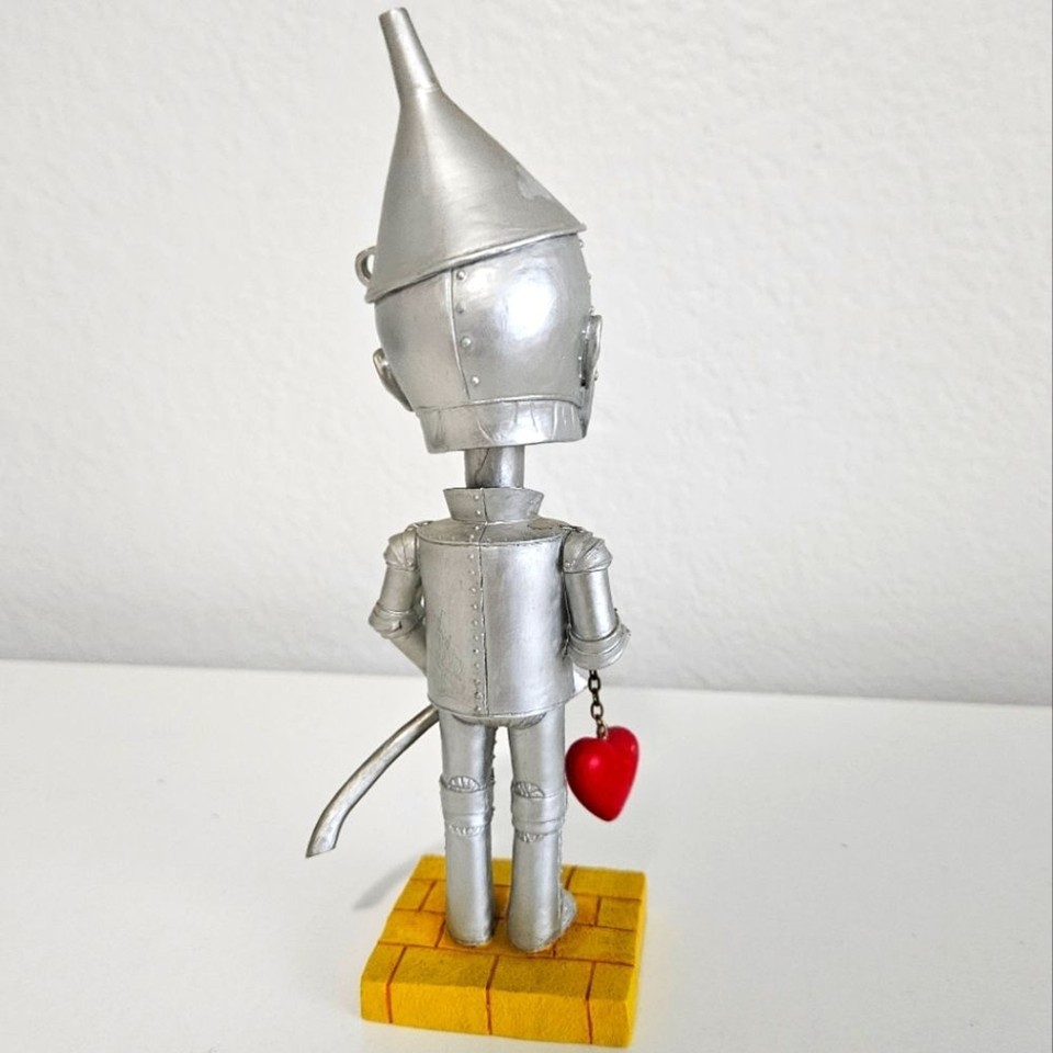 Wizard of Oz Moving Bobbleheads Resin Tin Man Scarecrow Glenda Witch ...