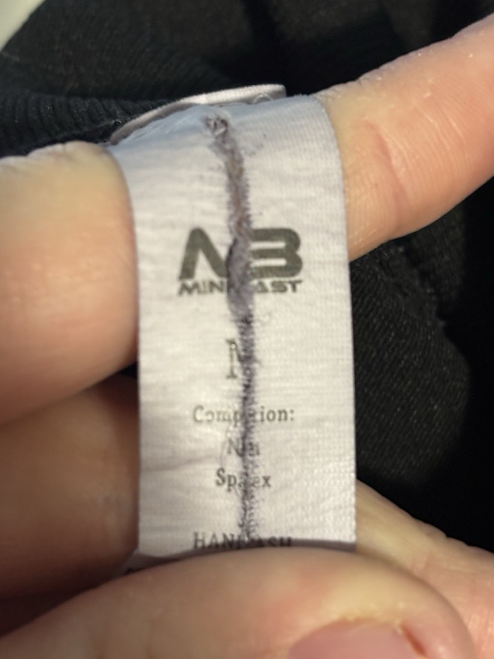 Women's Minibeast High-Rise Black Leggings 25" , Size Medium | eBay