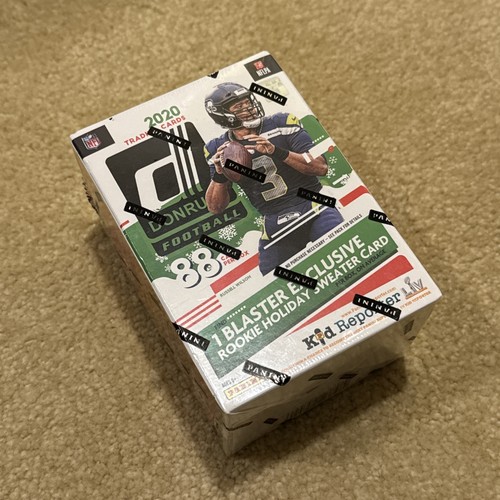 2020 Panini Donruss Football NFL Cards Holiday Retail Blaster Box ...