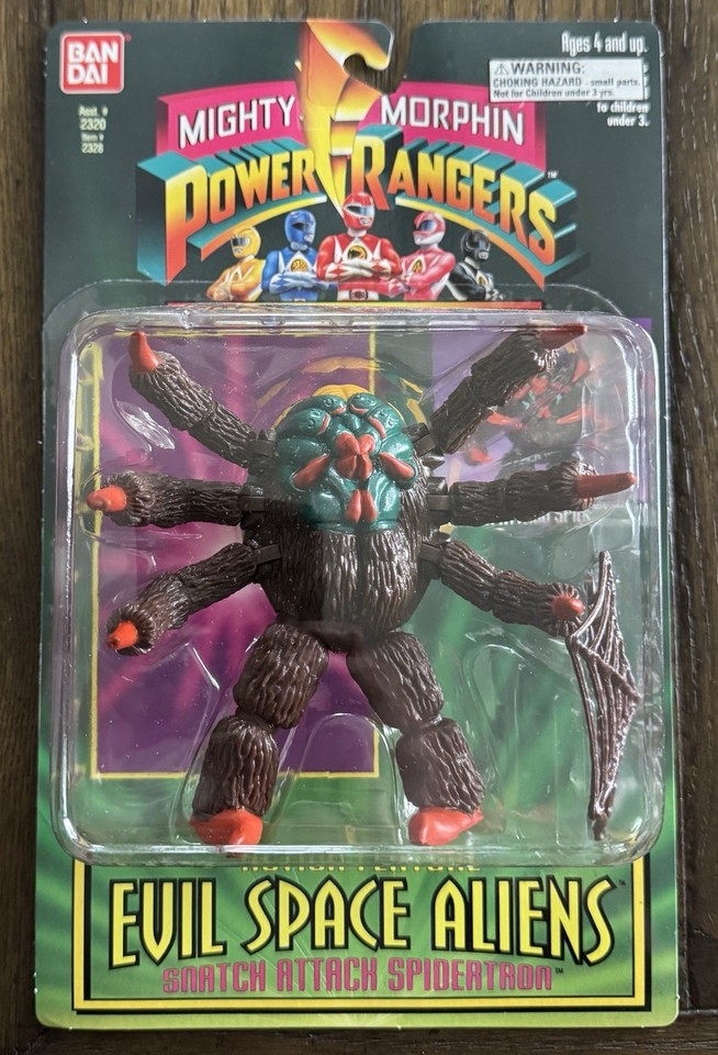 Bandi Mighty Morphin Power Rangers Evil Space Aliens Action Figures ...