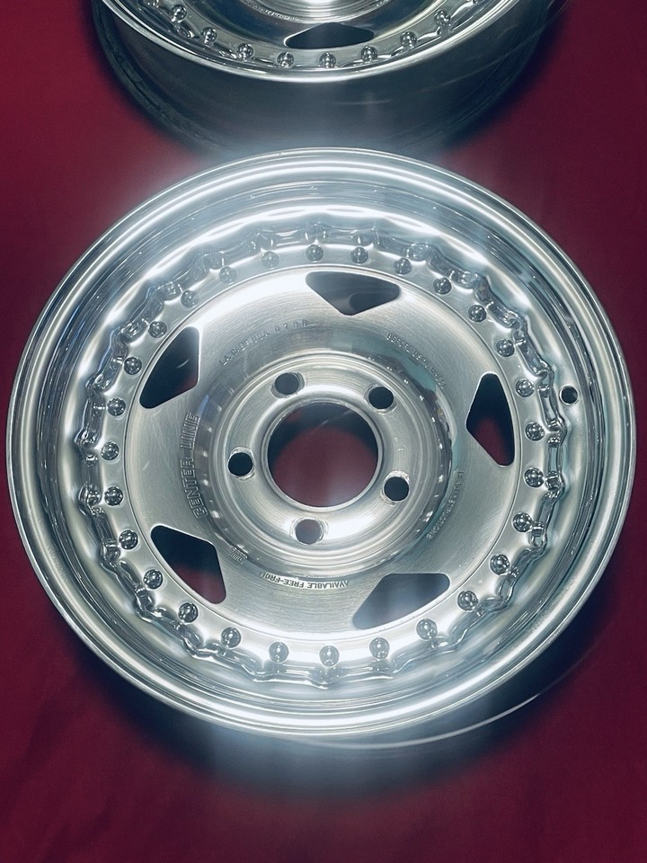 Center Line Convo Pro Wheels 15x4 GM 5x 4 3/4" Bolt Pattern Skinny ...