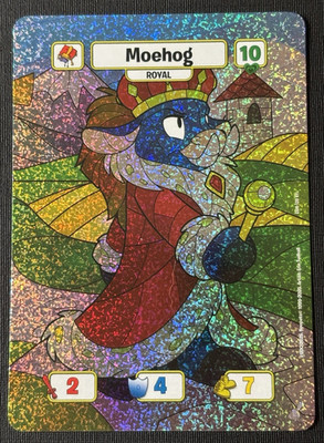 Royal Boy Moehog Neopets Battledome TCG Rare COM-139 RYL | eBay