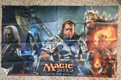 Magic the Gathering Vinyl Banner Massive 58" Magic 2012 (M12) Gather ...