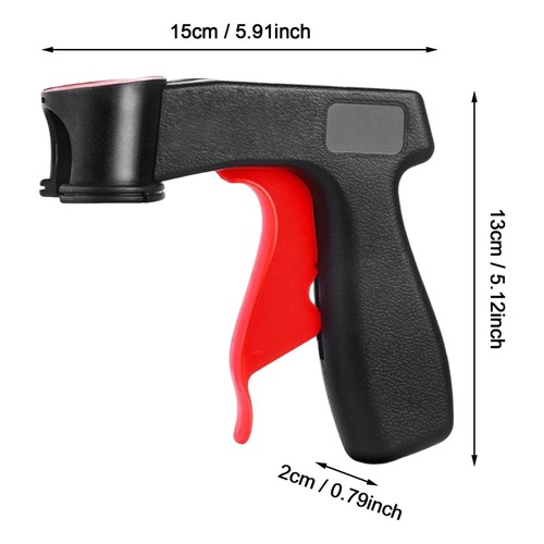 Spray Can Gun Pistol Grip Aerosol Paint Bottle Trigger Handle Universal ...