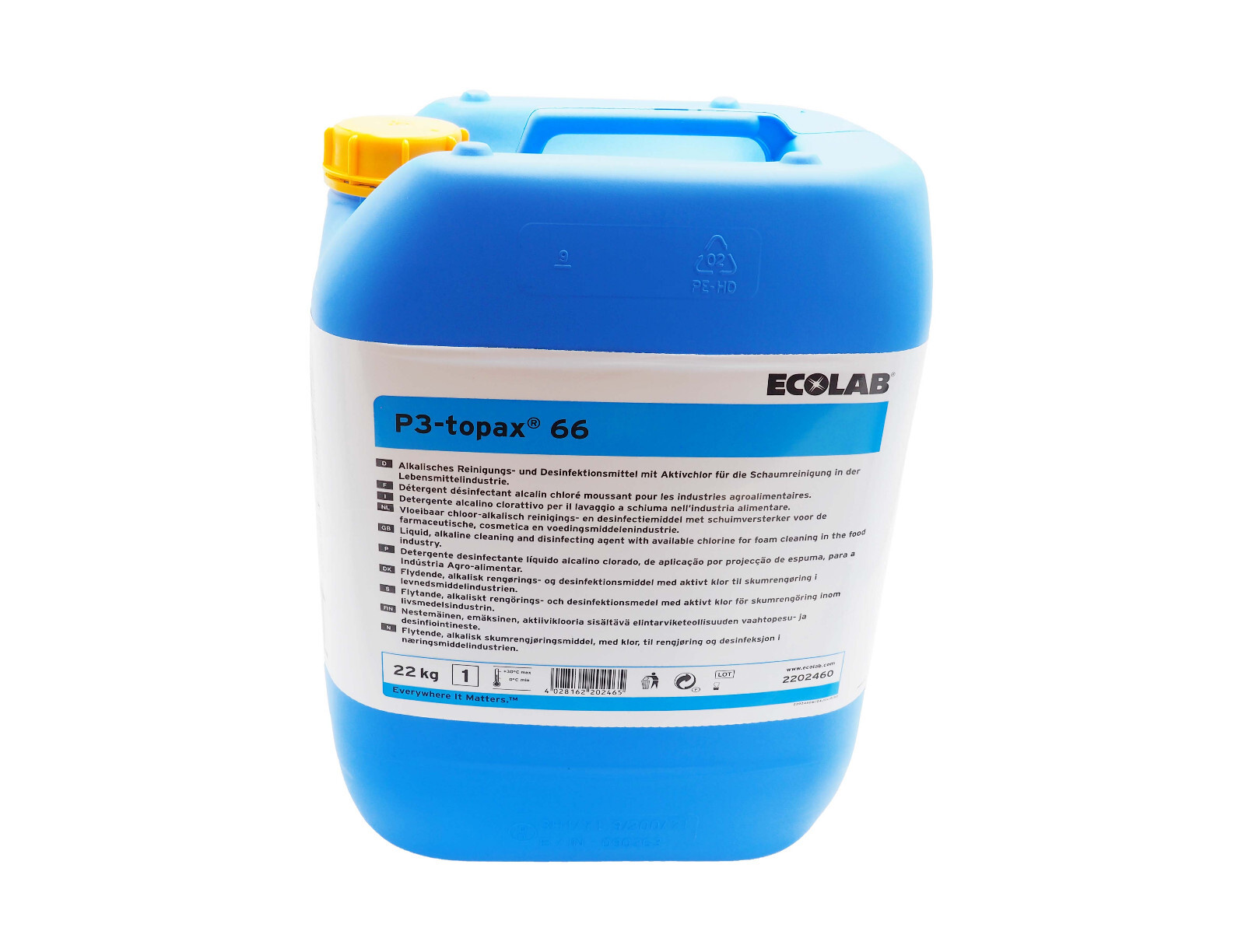 ECOLAB P3-topax 66 Reinigungsmittel/Desinfektion 22 Kg | eBay.de