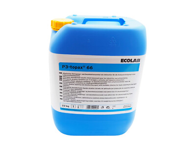 ECOLAB P3-topax 66 Reinigungsmittel/Desinfektion 22 Kg | eBay.de