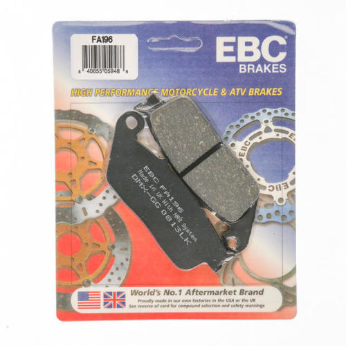 EBC Organic Brake Pads #FA196 for Honda/Triumph/Buell/Suzuki | eBay