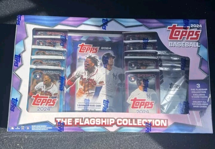 2024 Topps Baseball Collection The Flagship Collection Box Series 1 & 2 ...