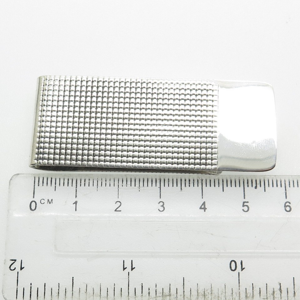 CHARLES THOMAE 925 Sterling Silver Vintage Modernist Money Clip | eBay