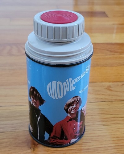 VINTAGE 1967 MONKEES LUNCH BOX METAL THERMOS ONLY | eBay