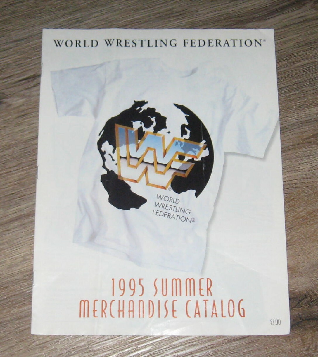WWF Wrestling official Merchandise Catalog Summer 1995 Razor Ramon ...