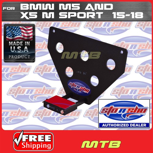 License Plate Bracket For 2015-2018 BMW M5 and X5 M-20Sport STO N SHO ...