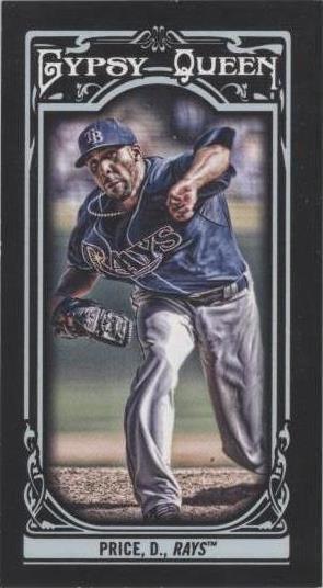 2013 Topps Gypsy Queen - David Price #35 Mini Black /199 for sale ...