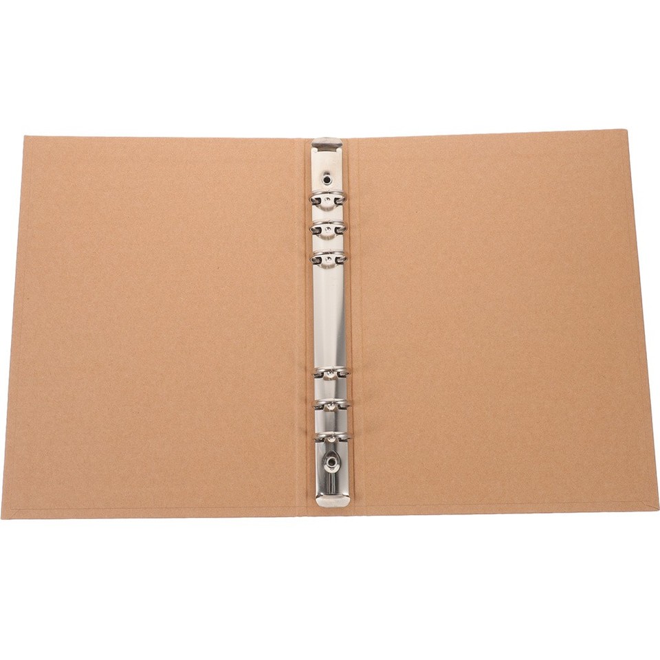 Loose Leaf Binder Cover Binding Belt Closure Binder Shell Refillable ...