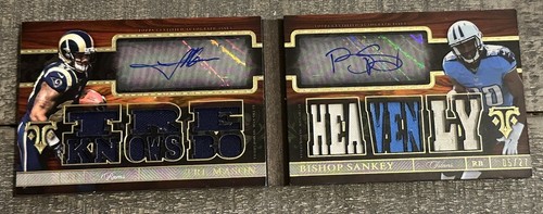 Bishop Sankey Tre Mason TTARP-5 2014 Topps Triple Threads Relics Auto ...