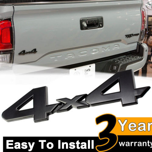 Toyota Tundra TRD Pro 4x4 Black Painted Emblem Badge OEM 754730C050 for ...