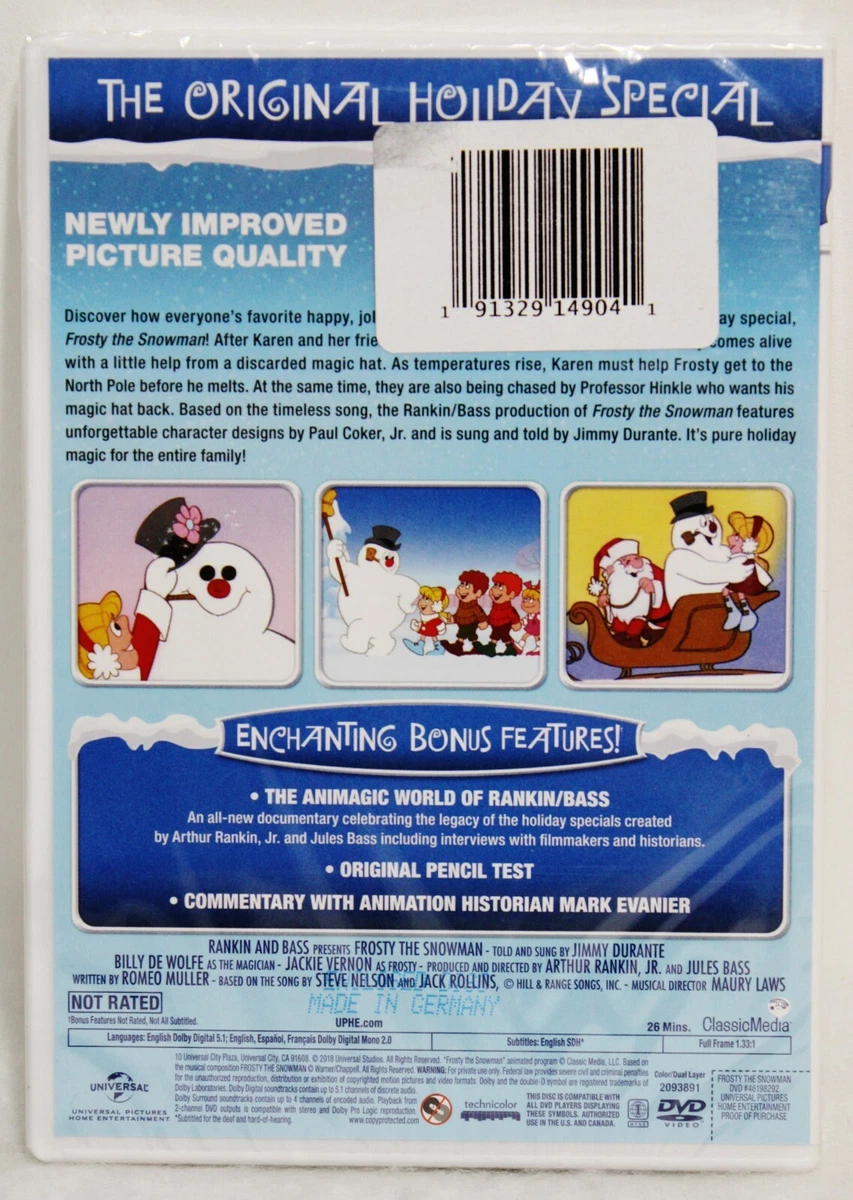 Frosty The Snowman Dvd Menu