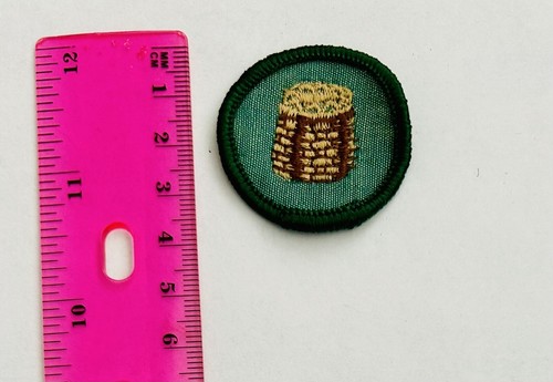 Vintage Intermediate Girl Scout Patch Badge Basket 1955-1960 | eBay