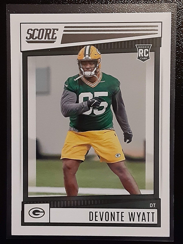 2022 Panini Score Football Rookie Card RC #361 - Devonte Wyatt | Green Bay | eBay