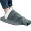 Heated Foot Warmer - Hot Water bottle Foot Muff Snug feet warmer Grey ...