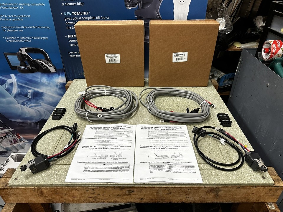 Mercury Outboard Verado DTS Dual Engine Binnacle Rigging Kit P ...