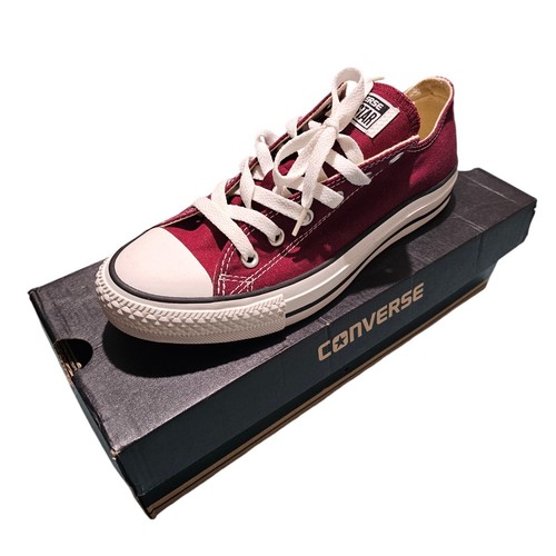 CONVERSE M9691 ALL STAR OX MAROON Unisex MENS 7, WOMENS 9 | eBay