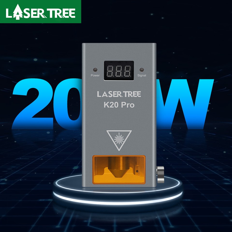 LASER TREE 60W 40W 30W 20W Optical Power Laser Module for Wood Cutting ...