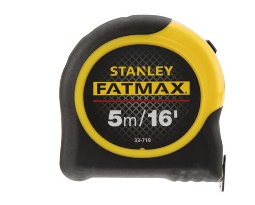 Stanley FatMax 0-33-719 Heavy Duty Tape Measure 5m/16ft x 31.7mm Wide ...