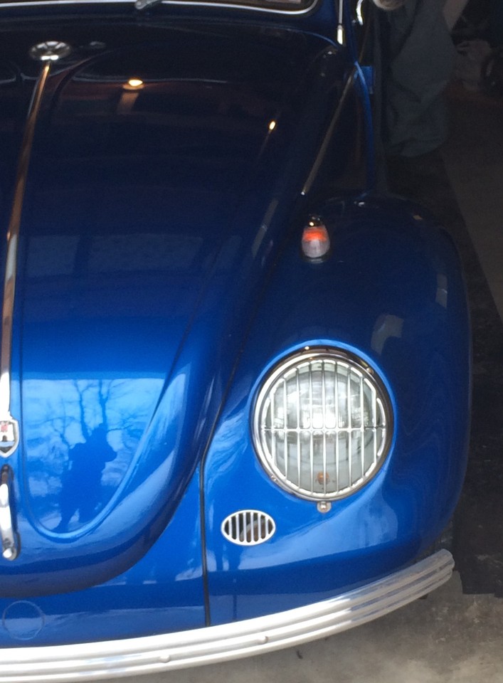 stainless steel headlight Stone guard VW Porsche vw bug vintage ...