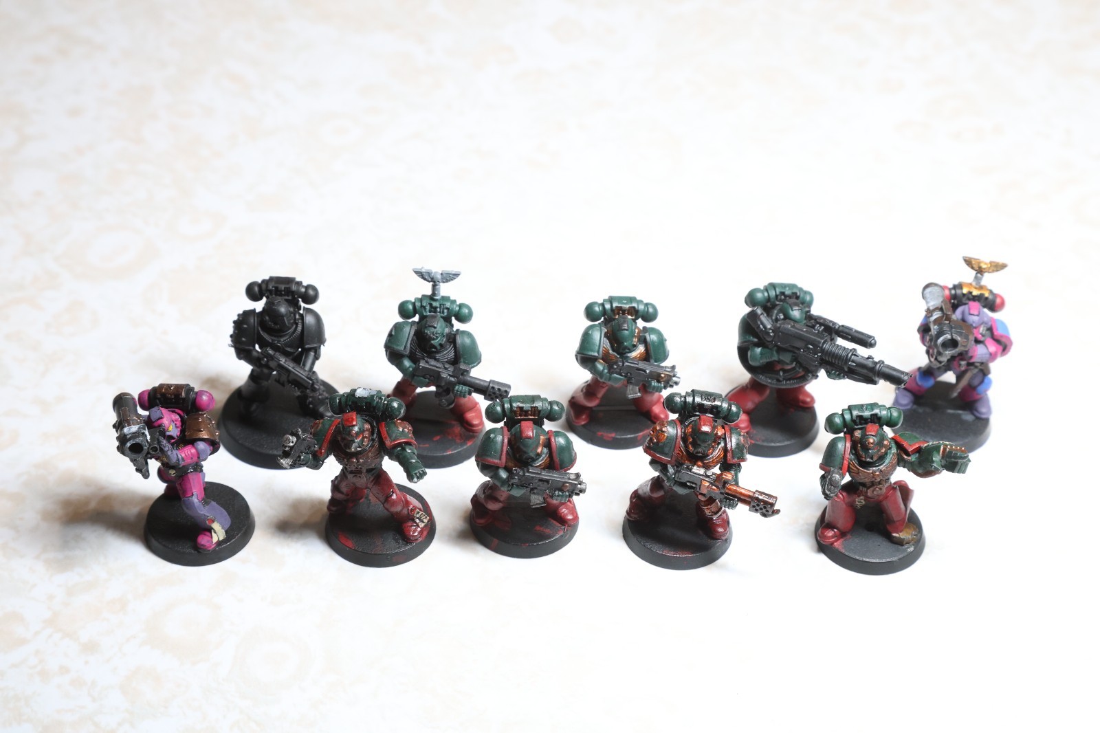 Warhammer 40k - Space Marines - Firstborn Tactical Squad (10) - Range ...