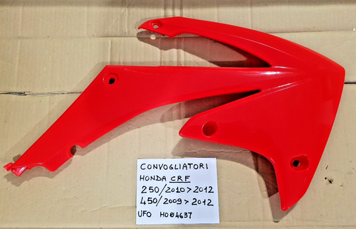 CONVOGLIATORI RADIATORI PER HONDA CRF 250/10-12 CRF 450/09-12 (UFO ...