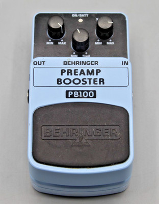 Behringer Preamp Booster PB100 Guitar Effect Pedal *Pre-owned* FREE ...