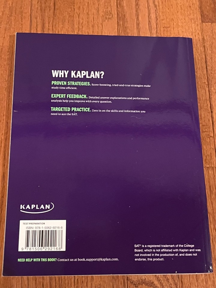 * LIKE NEW * KAPLAN DIGITAL SAT PRACTICE BOOK ** | eBay