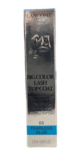Lancome Big Color Lash Top Coat-03 Fearless Blue 2.8mL/0.09fl.oz | eBay